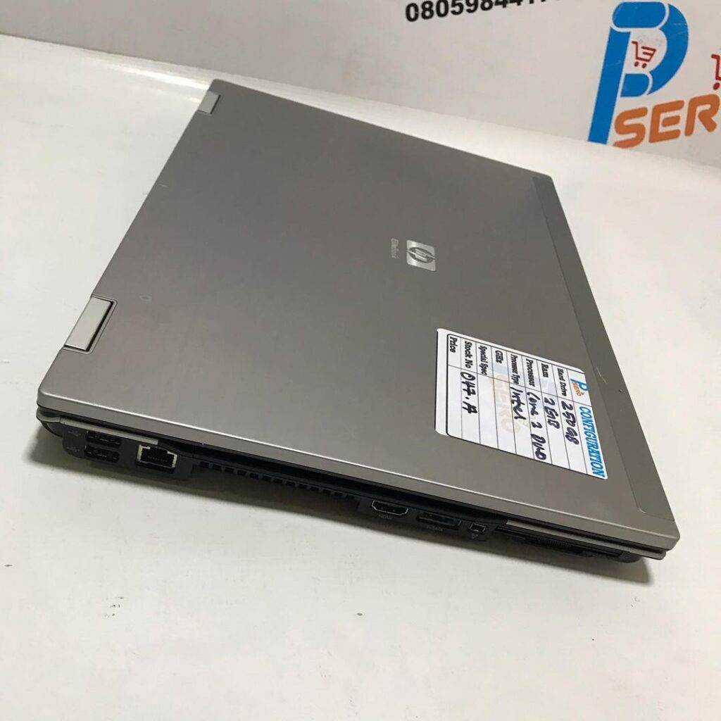 HP Elitebook 8530p – Intel Core 2 – 250GB HDD – 4GB Ram – Keyboard ...