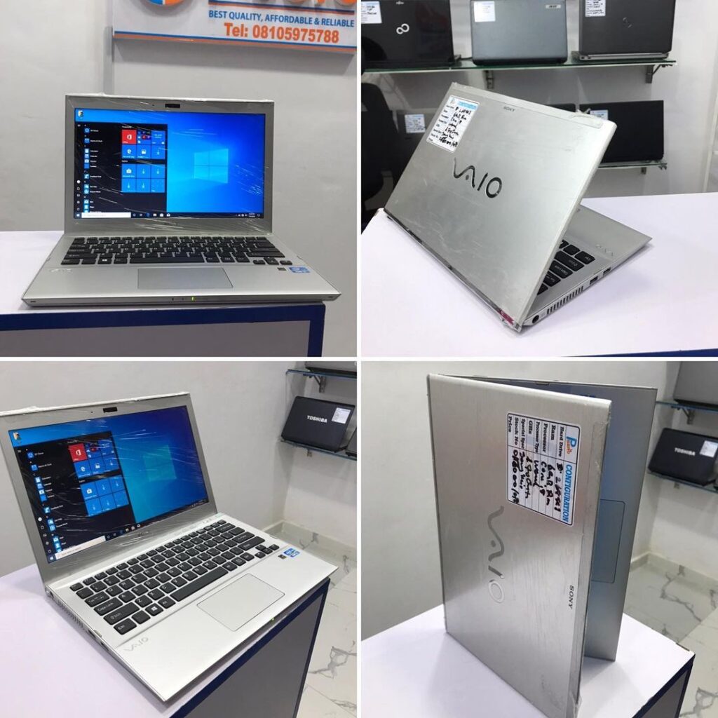 ULTRA-SLIM Sony VAIo SVT13125CX5 Laptop – Intel Core i5 – 6GB Ram ...