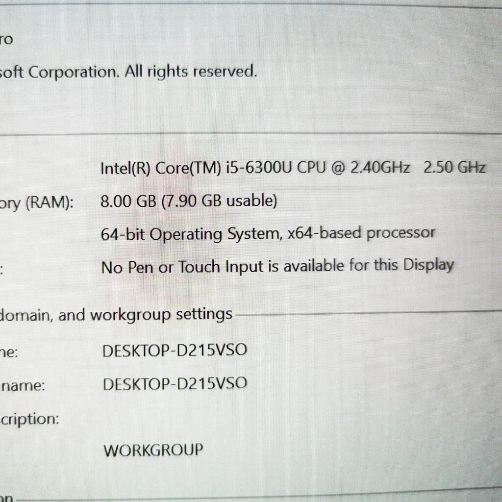 UK Used: Dell Latitude 7470 – Core i5 – 2.5Ghz – 256GB SSD – 8gb ram ...